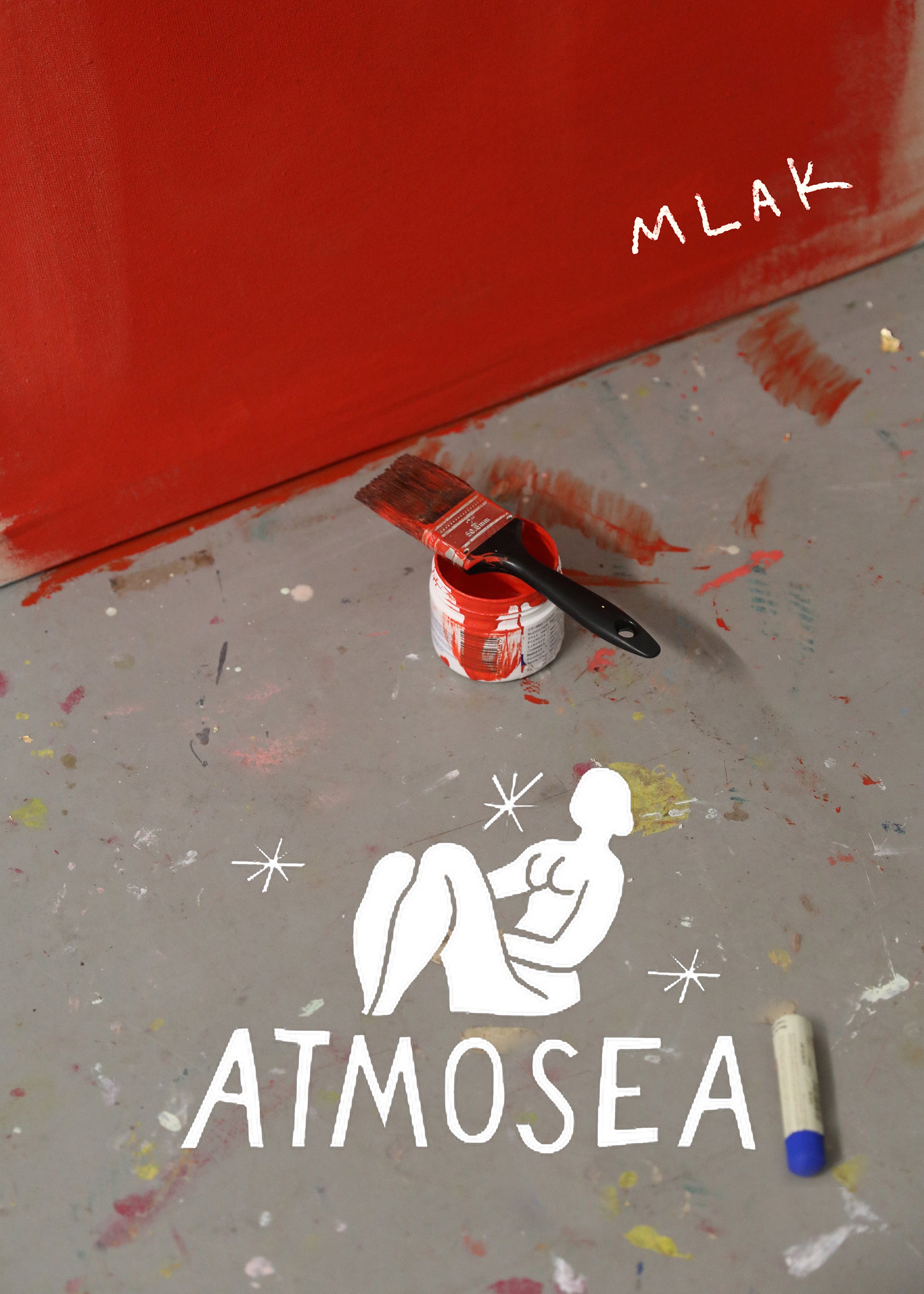 Artist collaboration with artist MLAK (Karlee Mackie) – Atmosea